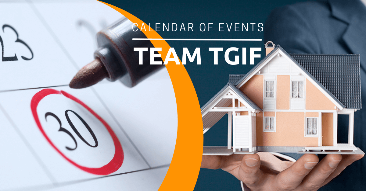 Team TGIF | Calendar of Events